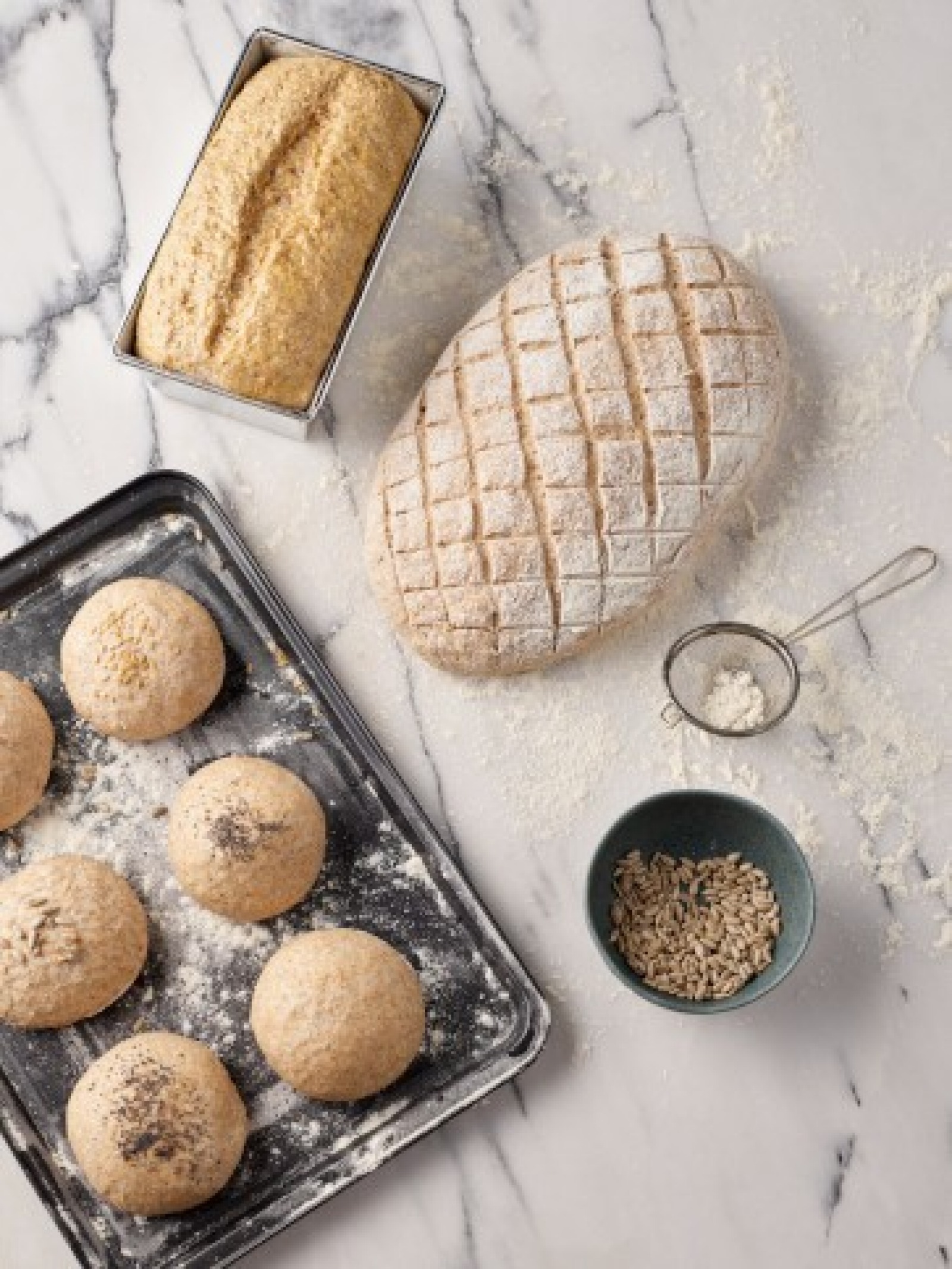 Sauerteig selber machen und Sauerteigbrot backen - Vorwerk Thermomix