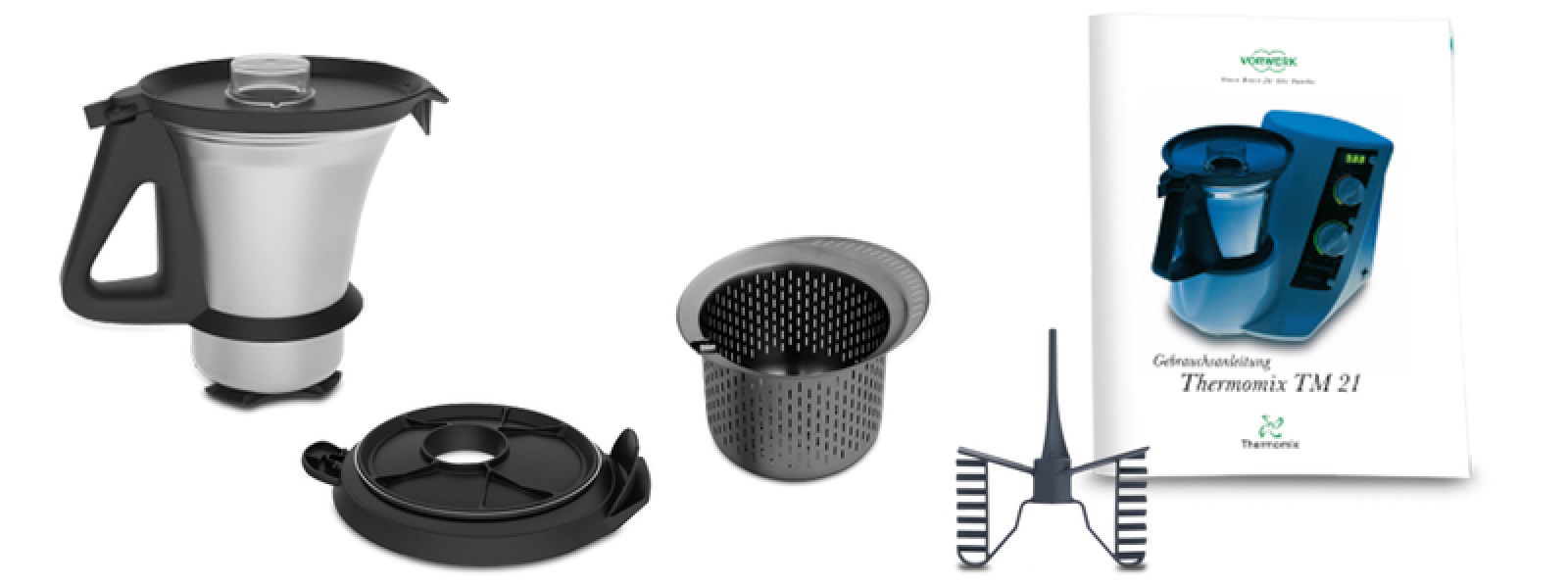 Thermomix TM21 - Ersatzteile, Zubehör, Kochbücher - Vorwerk Thermomix