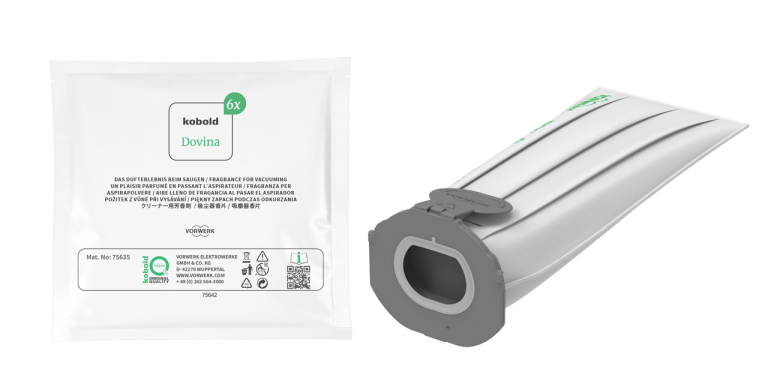 Komplet worków do VK7 (FP7) z kostkami zapachowymi Dovina - Vorwerk ...